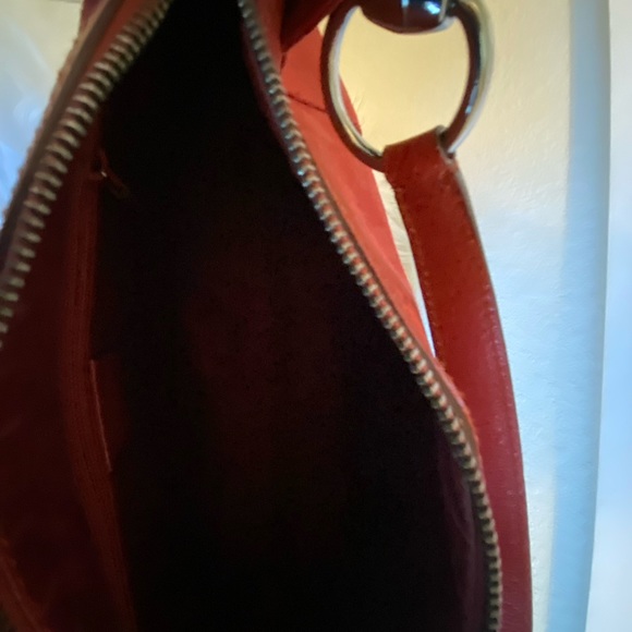 Gucci | Bags | Gucci Red Monogram Canvas Gg Shoulder Bag | Poshmark